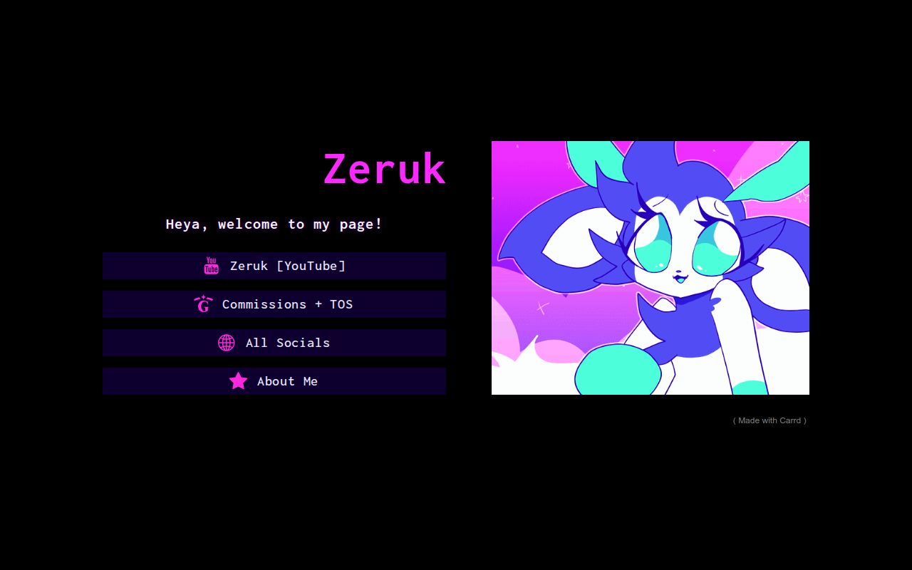 Zeruk Art / Animation Commission Garden